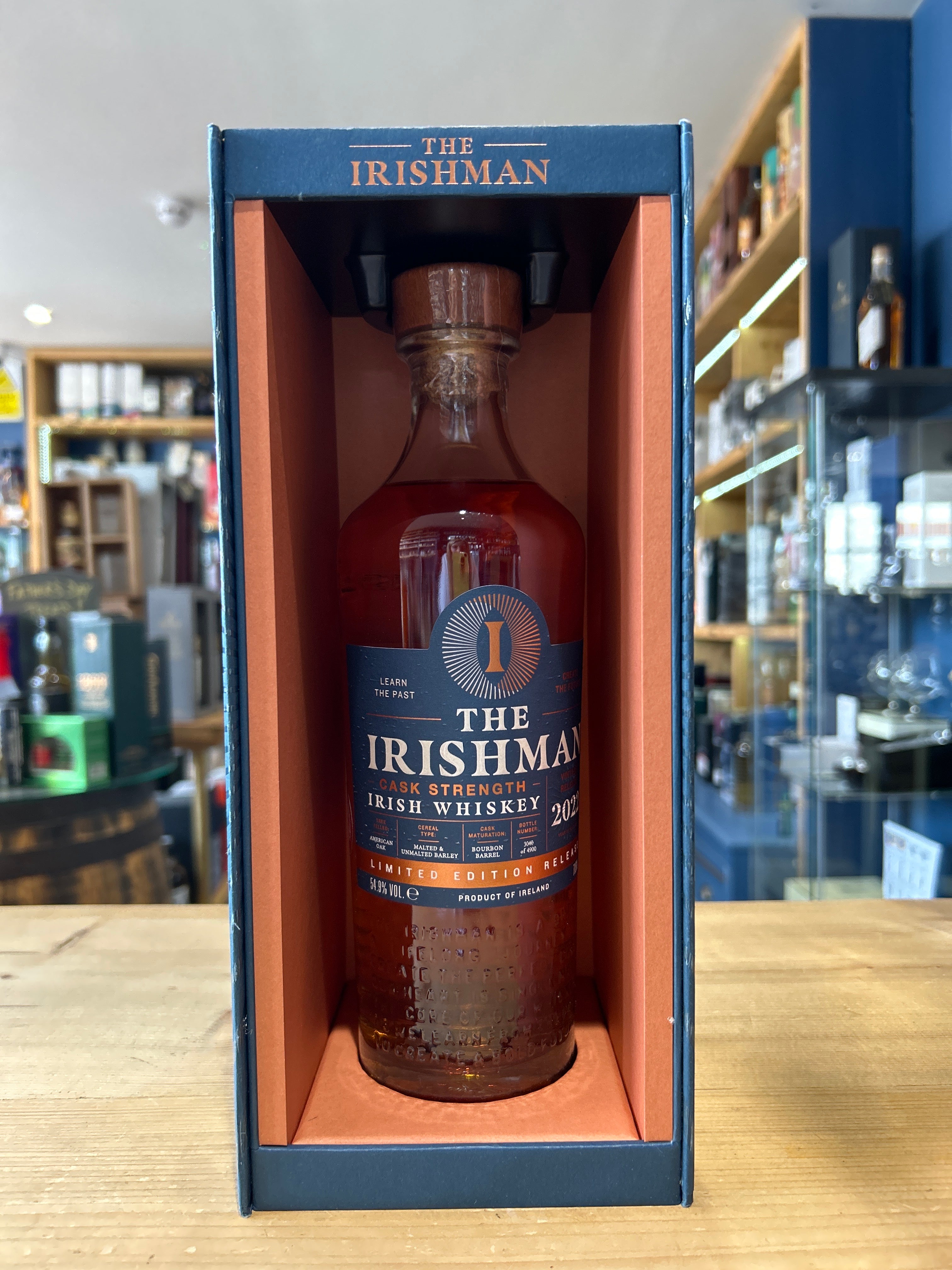 The Irishman Cask Strength Irish Whiskey Vintage Release 2022 70cl 54.