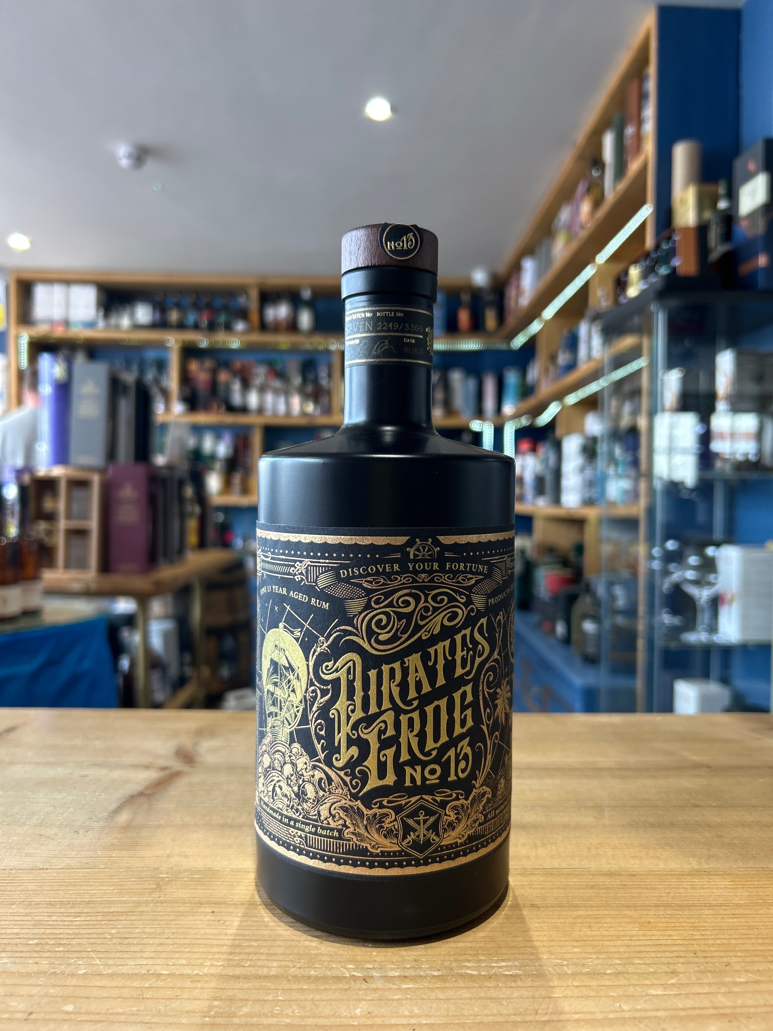 Pirates Grog No. 13 Fine 13 Year Aged Rum 70cl 40%