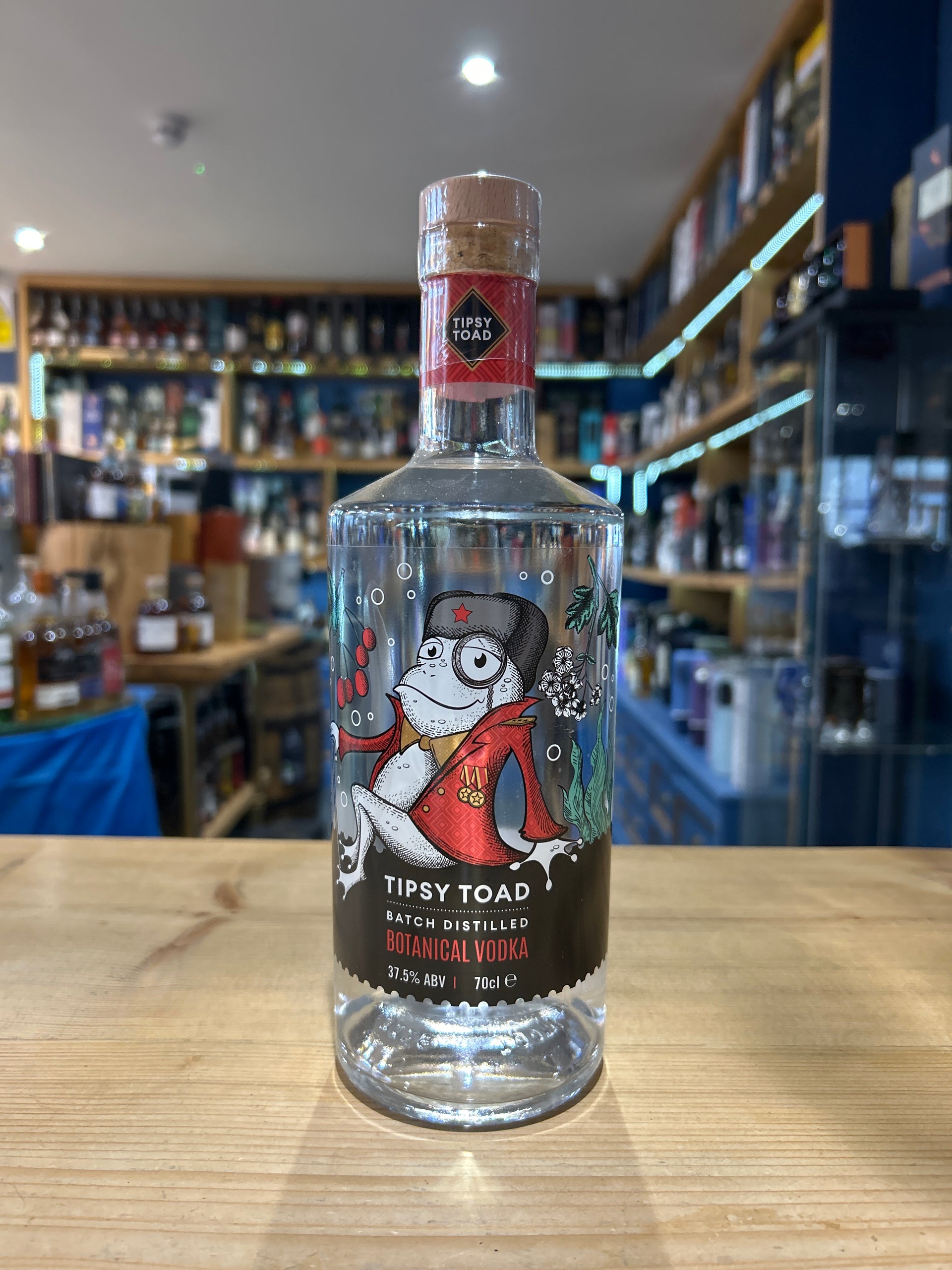 Tipsy Toad Botanical Vodka 70cl 37.5%