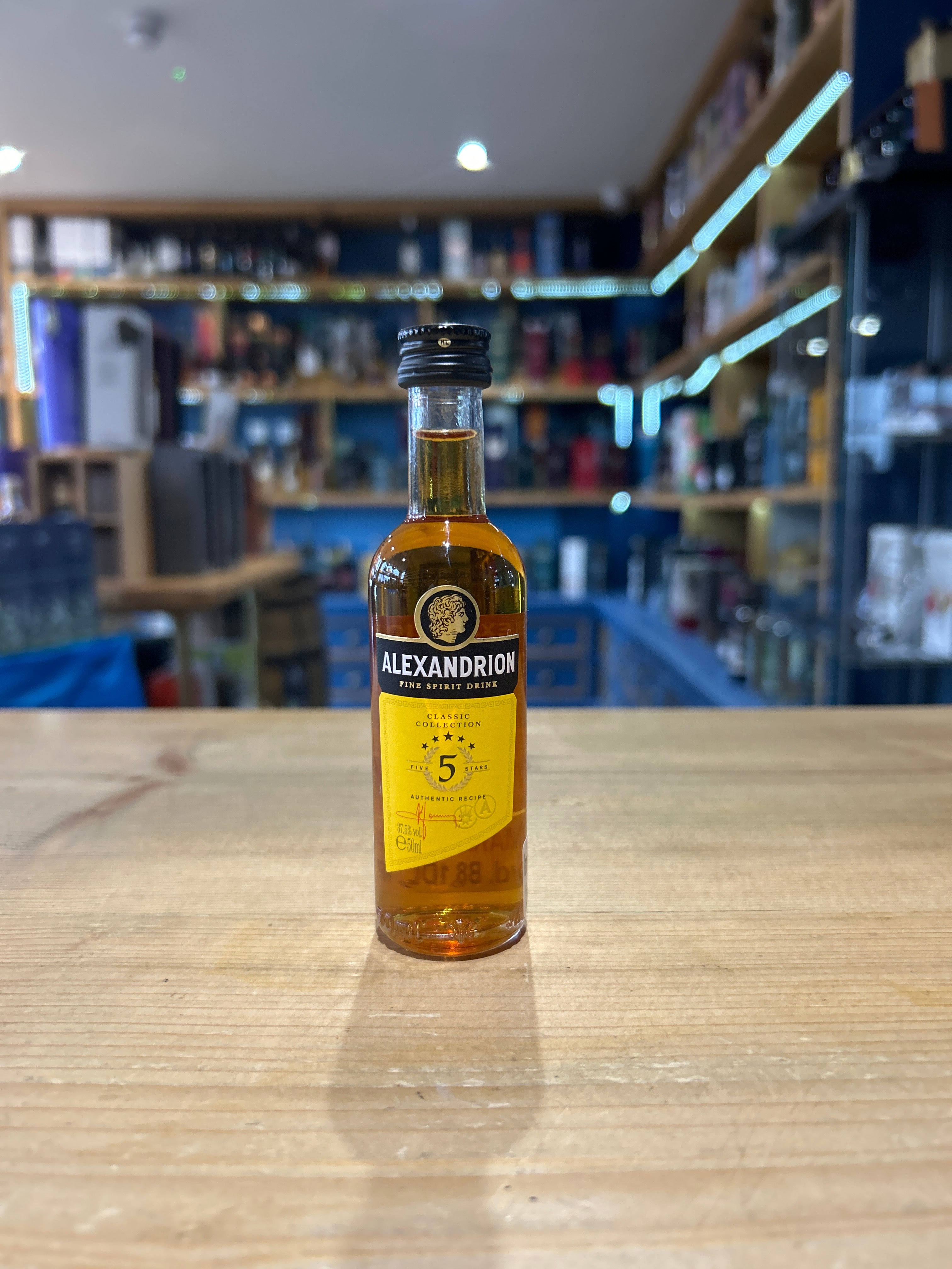 Alexandrion Romanian Brandy 5 star 5cl 37.5%