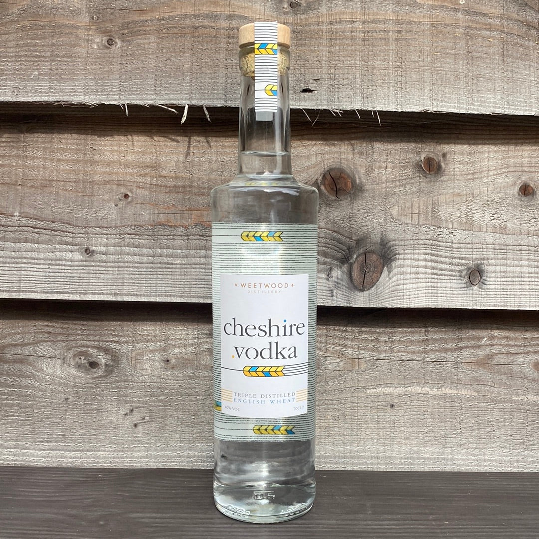Weetwood Distillery Cheshire Vodka 70cl 40%