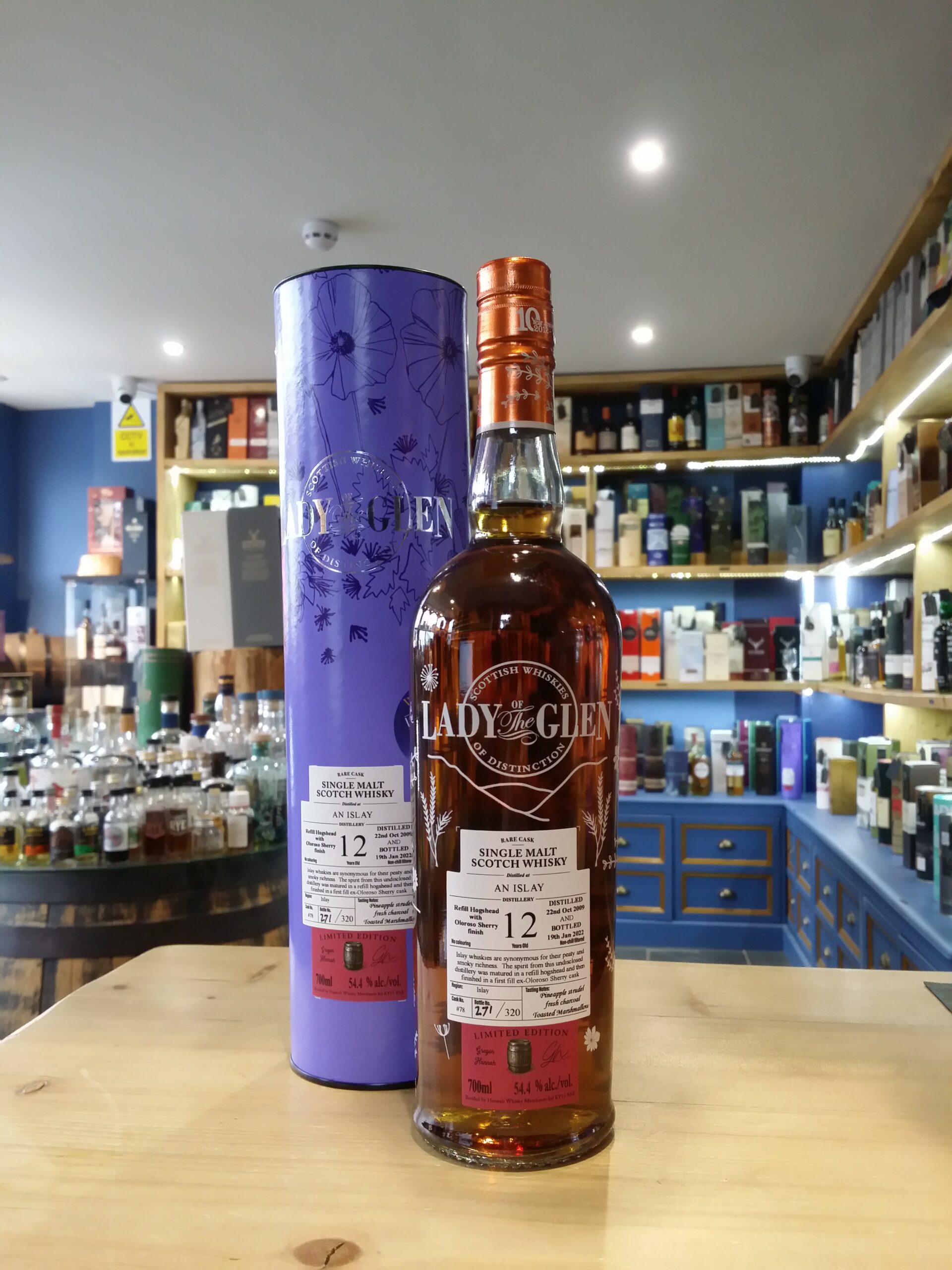 Islas Bar - Lady of the Glen An Islay 2.5cl 54.4%
