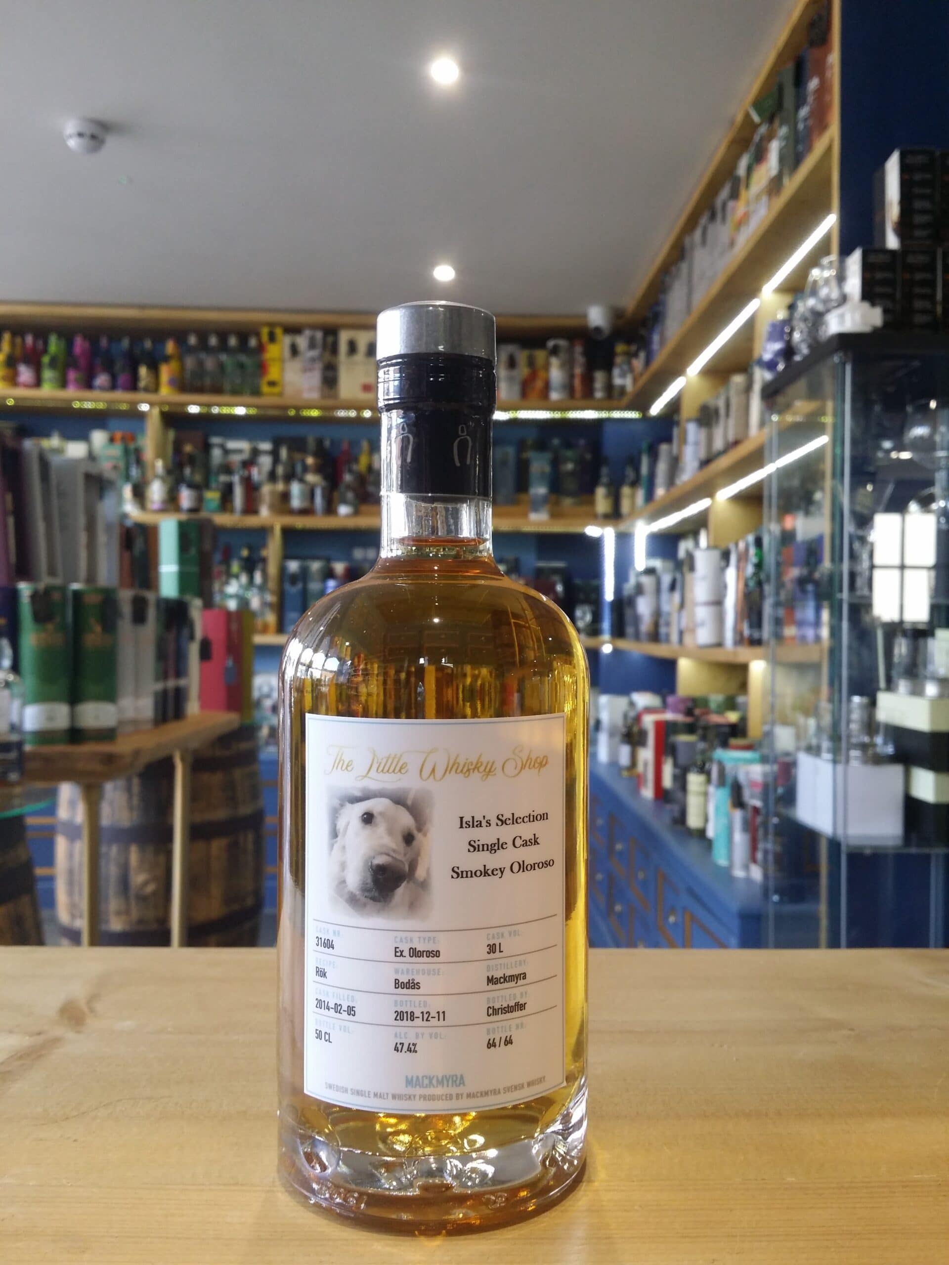 Islas Bar - Isla's Selection Single Cask Smokey Oloroso 2.5cl 47.4%