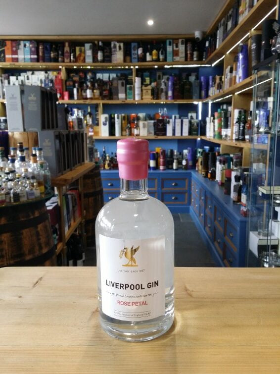Liverpool Rose Petal Gin 70cl 43%